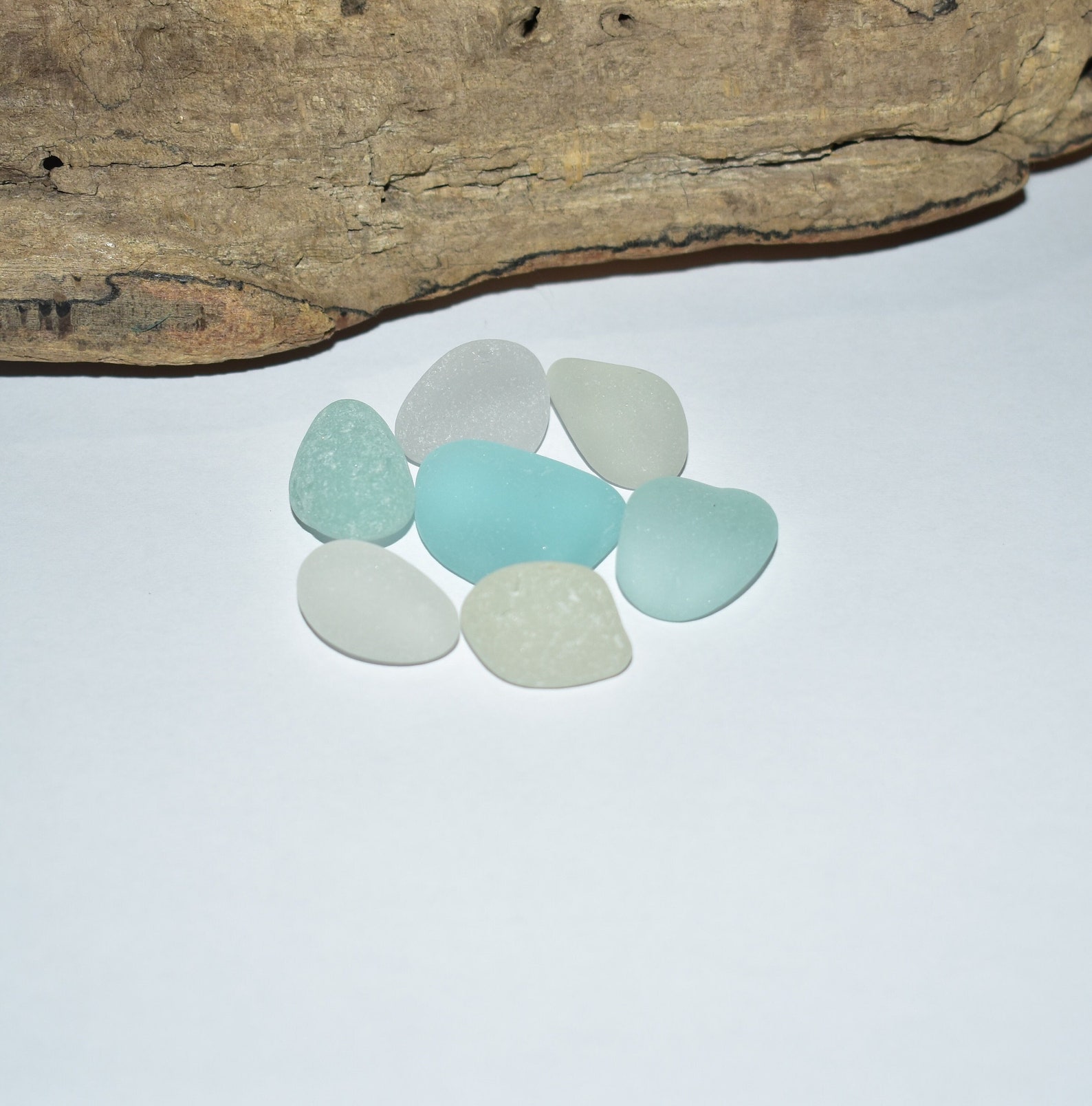 Genuine Light Blue Sea Glass Seafoam White Beach Glass - Real Sea Glass ...