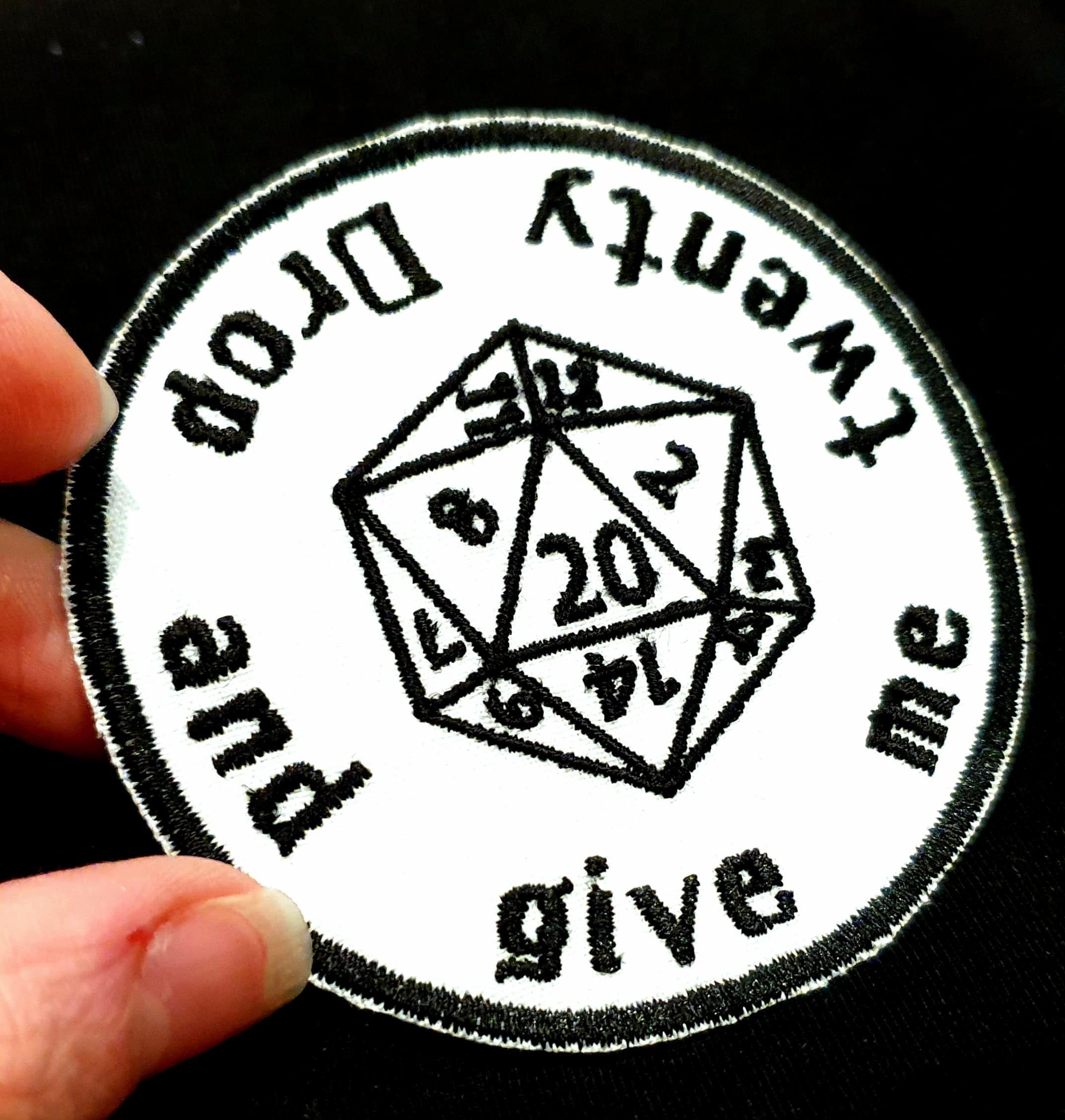 DnD Embroidered Iron On Patch Badge | Etsy