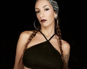 Black Top Tribal Fusion Festival Clothing Boho Burning - Etsy