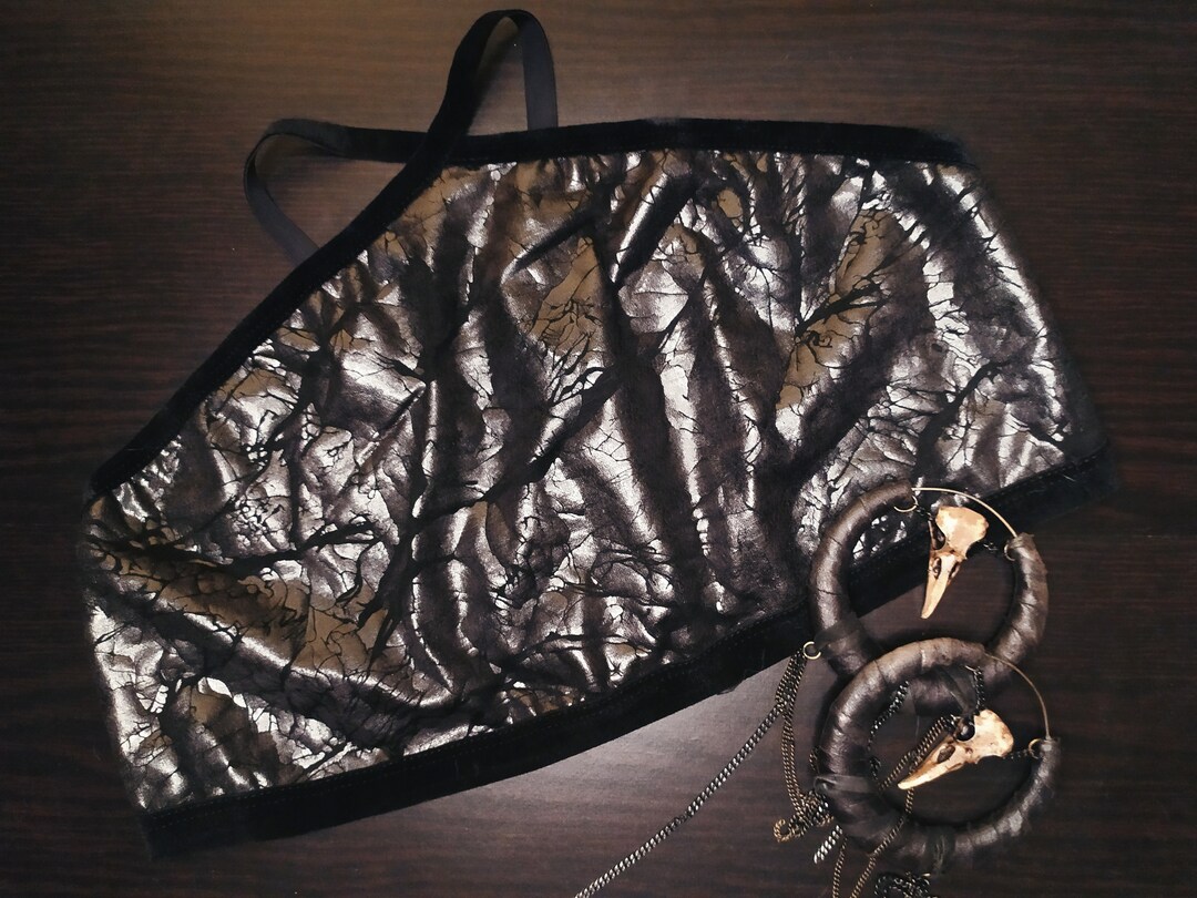 Black Cracked Top Tribal Fusion, Festival Clothing, Goth, Punk Rock ...