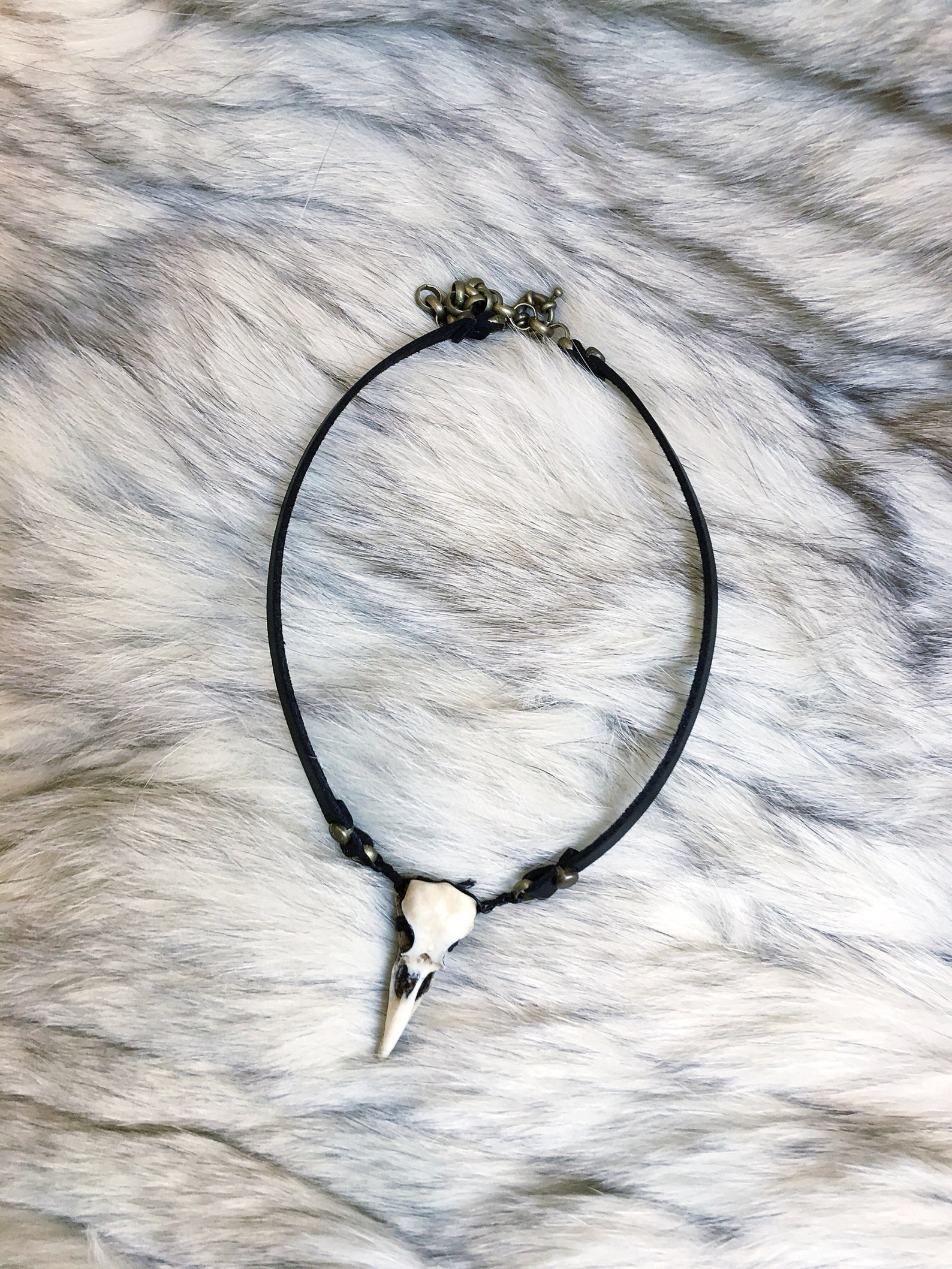 Witch Jewelry Raven Choker Wicca Costume Norse Jewelry | Etsy