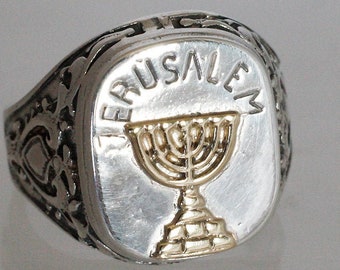 Jewish Signet Ring - Etsy