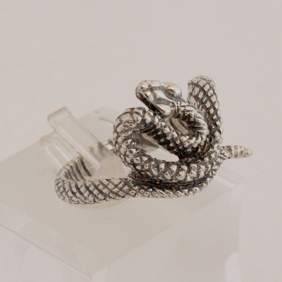 Snake Ring Sterling Silver Snake Rings Men Meaningful Gifts for ...