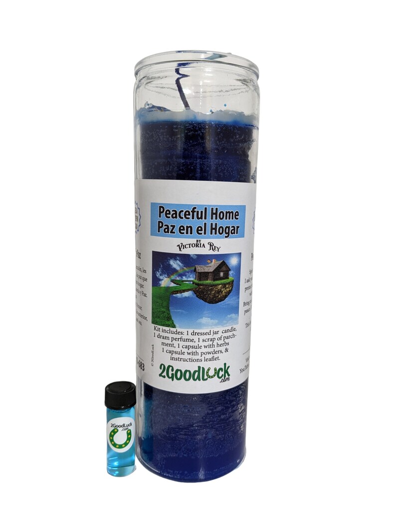 Peaceful Home Dressed Candle Kit Paz En El Hogar - Etsy
