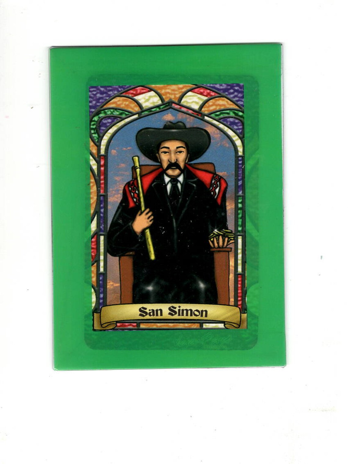 St. Simon Bilingual Prayer Card / Estampa De San Simón - Etsy