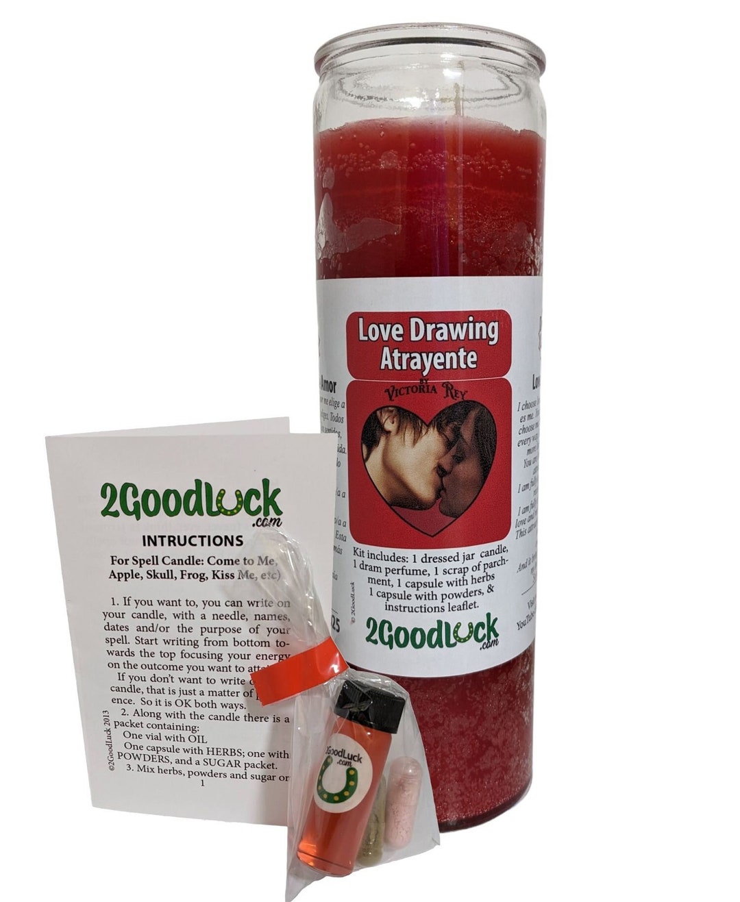 Love Drawing Dressed Candle Kit - Atrayente - Etsy