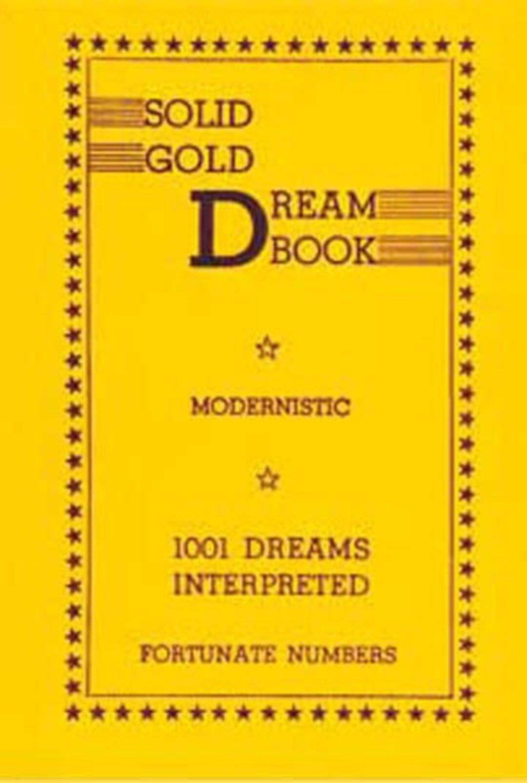 Solid Gold Dream Book - Etsy
