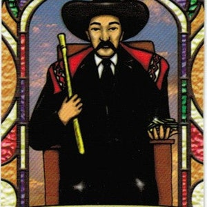 St. Simon Bilingual Prayer Card / Estampa De San Simón - Etsy