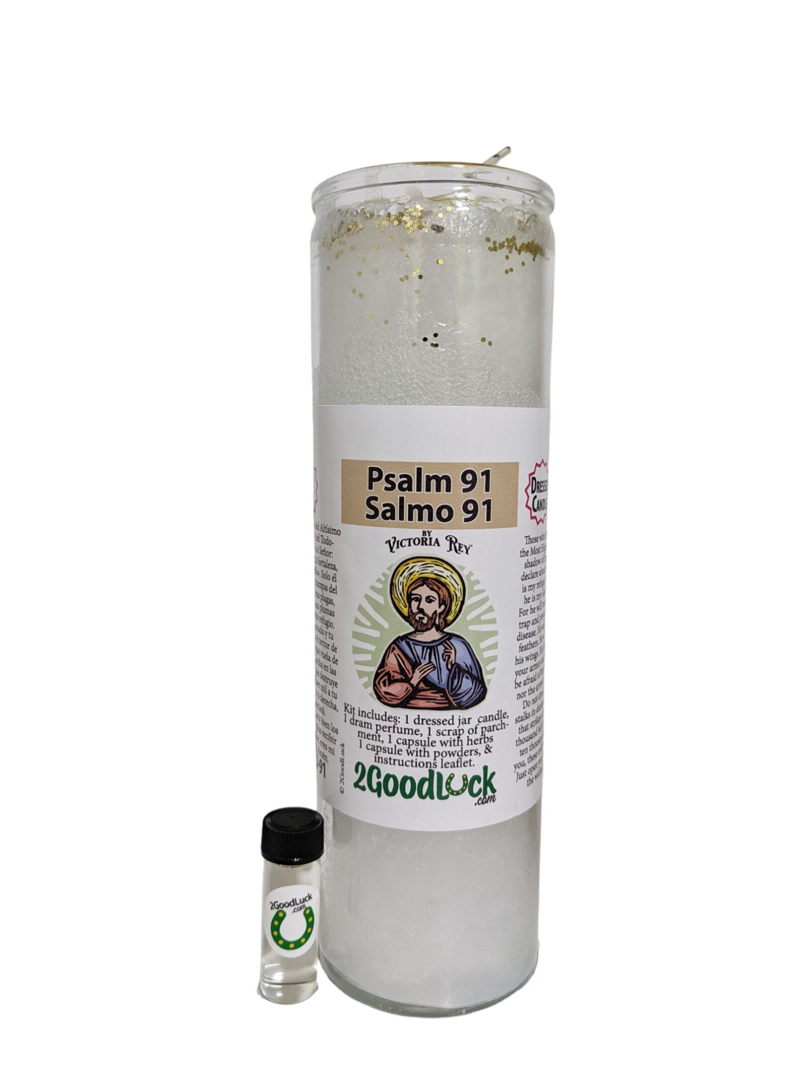 Psalm 91 Dressed Candle Kit - Salmo 91 Proteccion - Etsy
