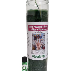Most Powerful Hand Dressed Candle Kit - Mano Poderosa - Etsy