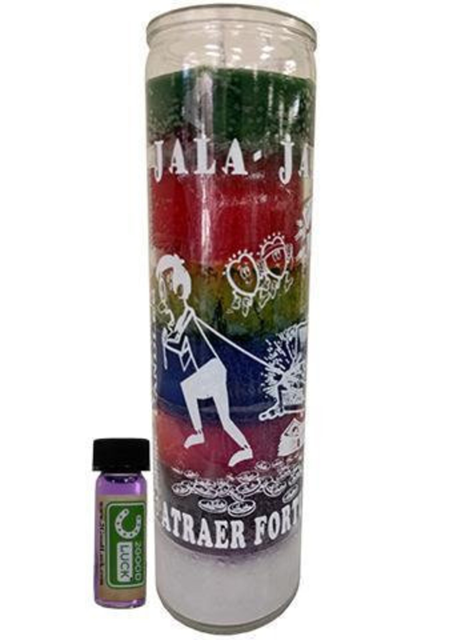 Attract-Attract 7 colors Dressed Candle Kit Jala-Jala 7 | Etsy