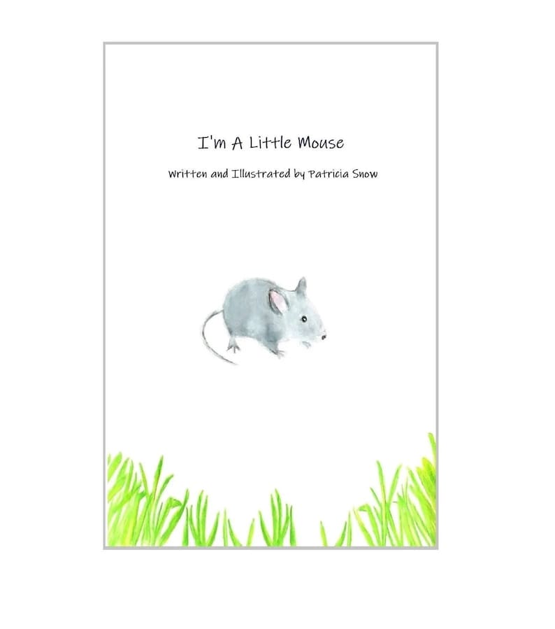 I'm A Little Mouse Children's Book, Bedtime Book, Baby Shower Gift ...