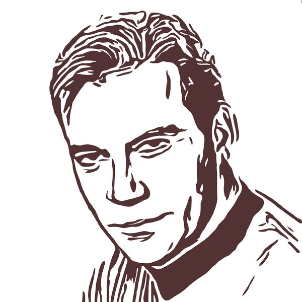 Captain Kirk - Etsy