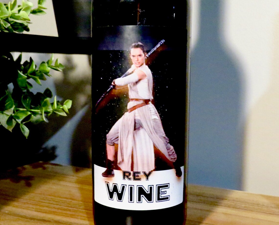 14 Star Wars Wine Labels - Digital File- Star Wars Wedding Table ...