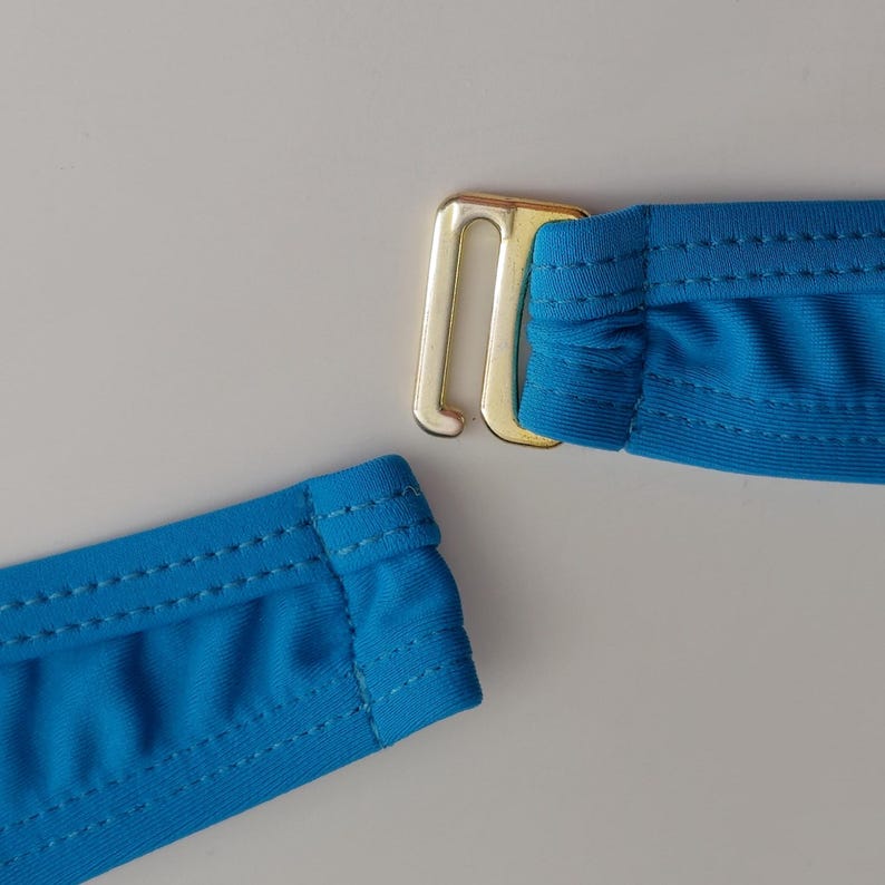 Gold Swimwear Hooks: Rust-resistant Metal Clasps, Adjustable Straps - 3 ...
