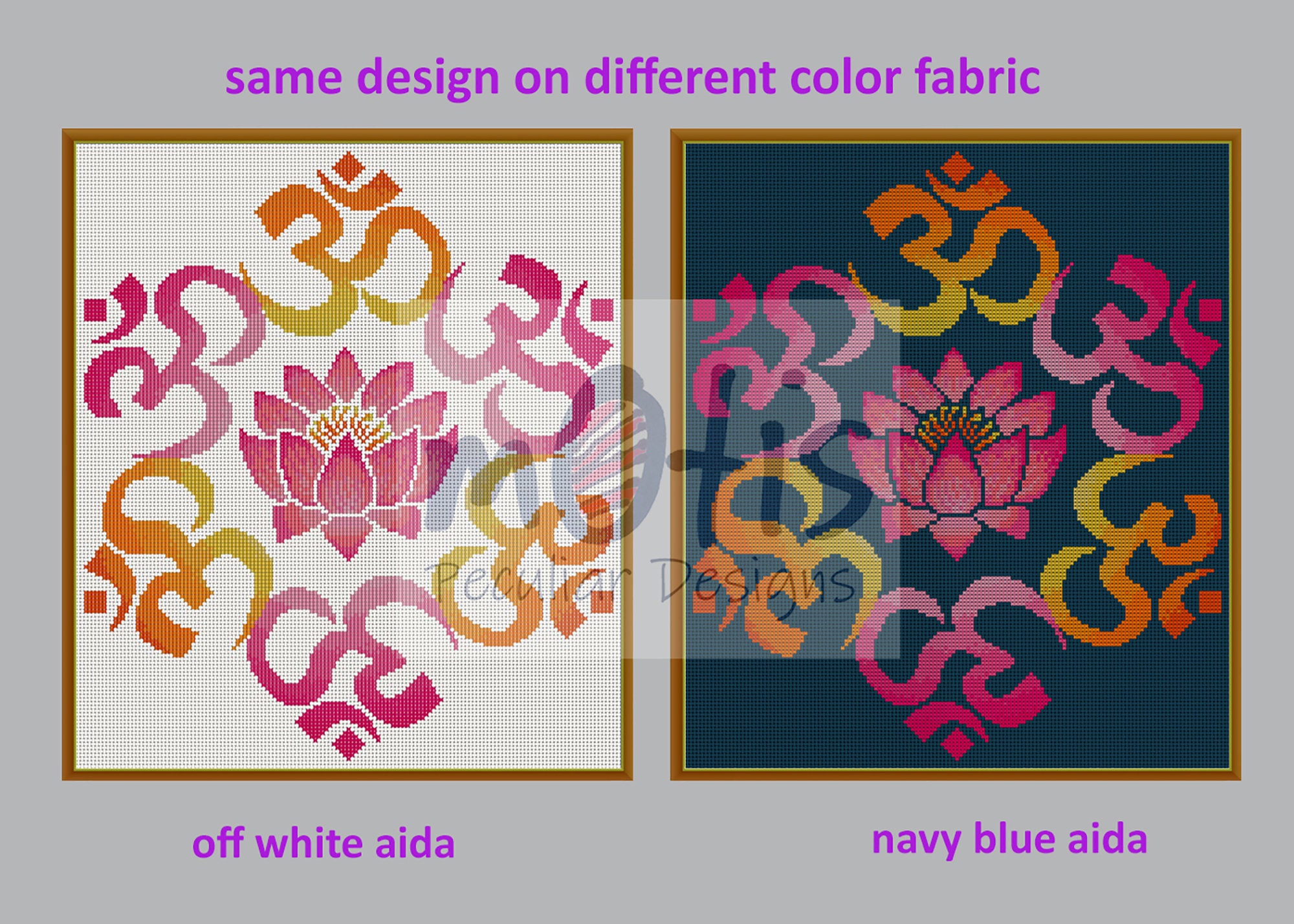 Om Symbol Instant Download PDF Cross Stitch Pattern - Etsy