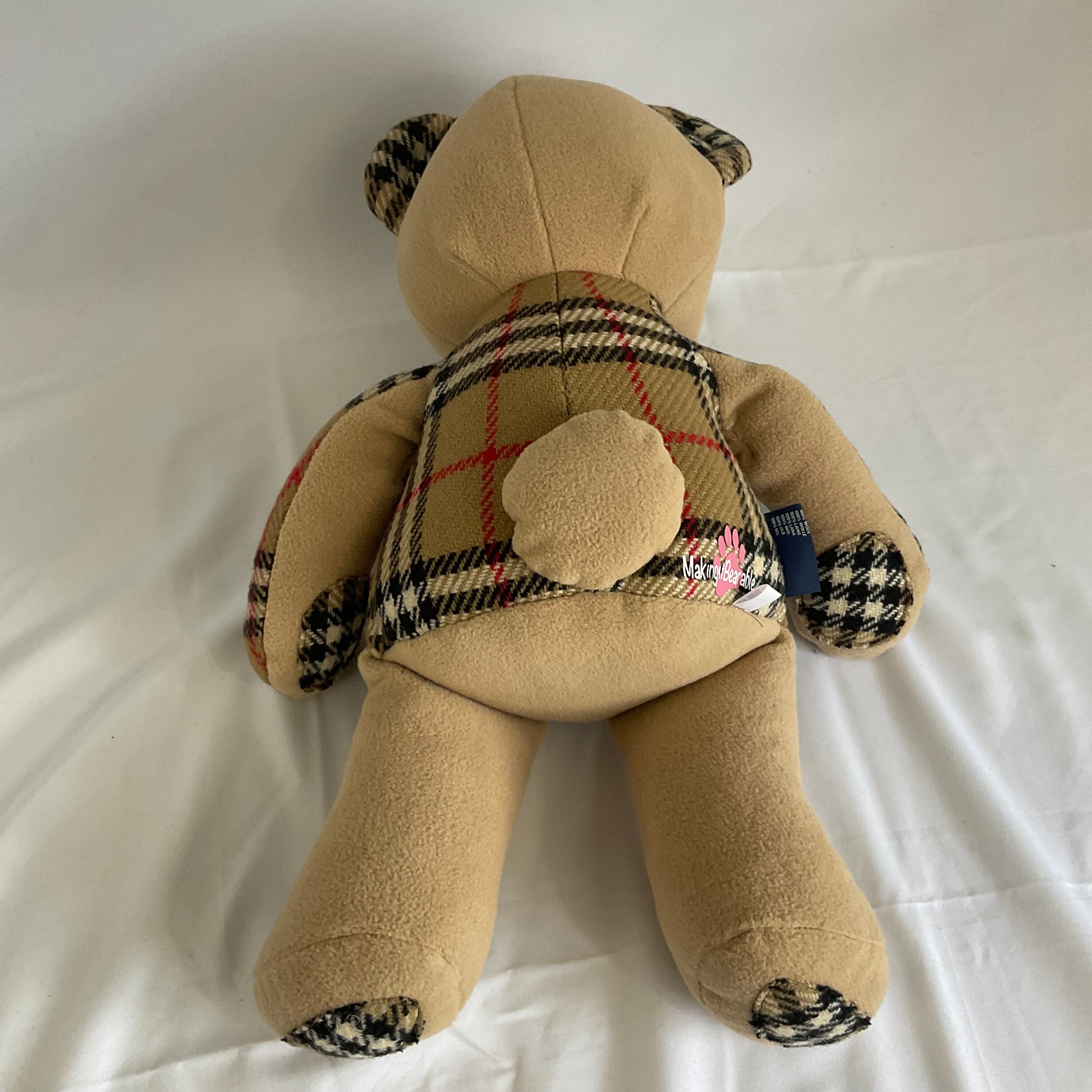 Bur Bearry Memory Bear - Etsy