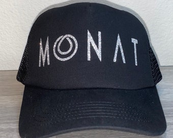 Monat Baseball Cap Monat Trucker Hat Monat Distressed Hat - Etsy