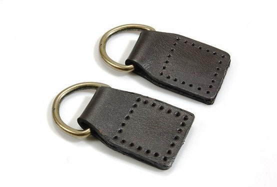 2.5 Byhands D-ring With 100% Genuine Leather Tab - Etsy