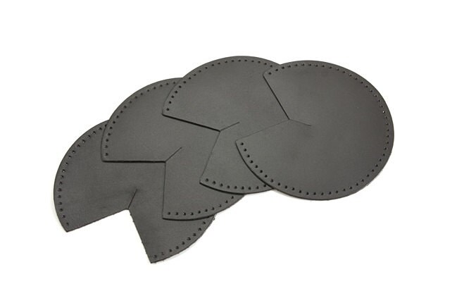 3.9" Byhands Synthetic Leather Patch for Bag Corner (small) - Etsy