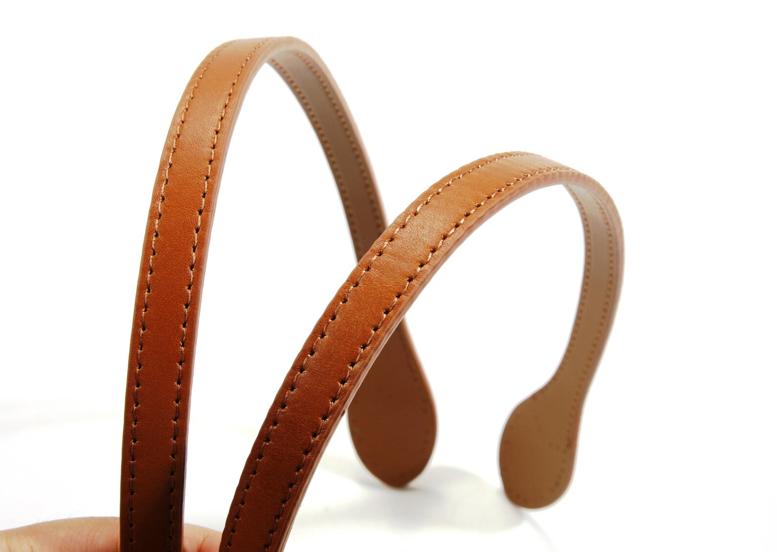 23" Byhands Genuine Leather Purse Handles / Shoulder Bag Straps (32 ...