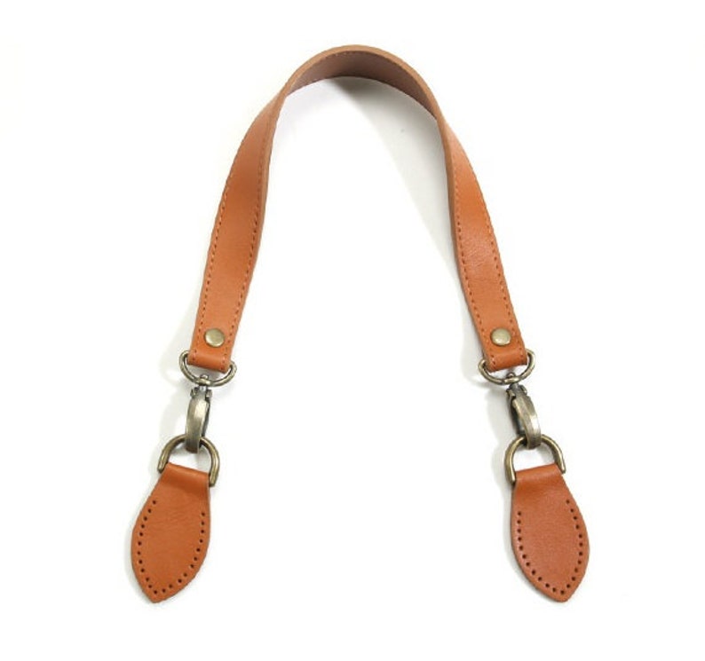 24" Byhands Genuine Leather Purse Handle, Shoulder Bag Strap With ...