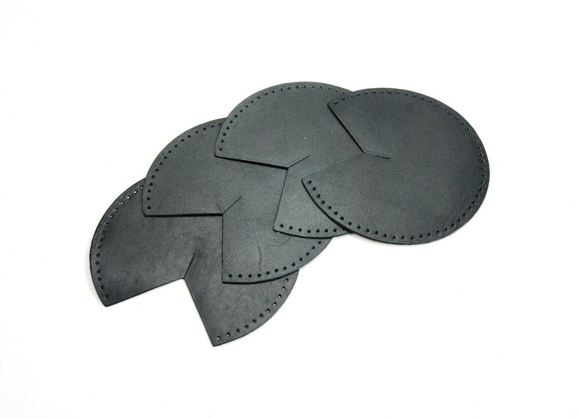 3.9" Byhands Synthetic Leather Patch for Bag Corner (small) - Etsy