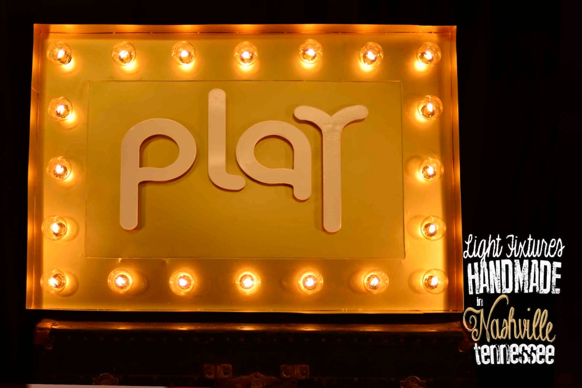 Custom Marquee Sign Custom Signs Marquee Logo Display - Etsy