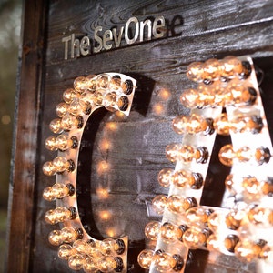 Custom CAFE Marquee Sign, CAFE Custom Signs, Business Sign, Venue Sign ...