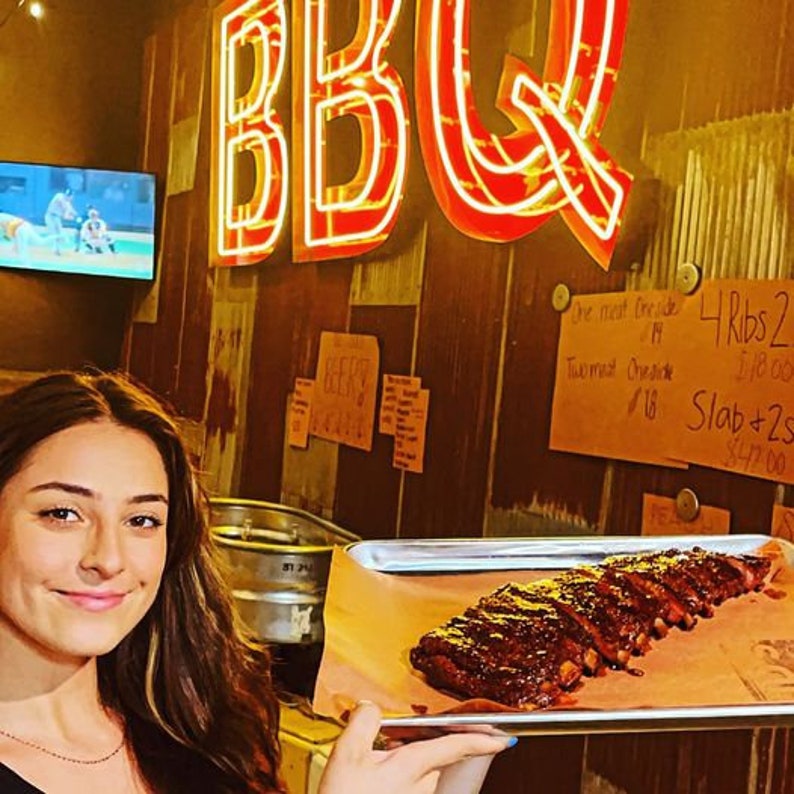 Neon, BBQ SIGN, Neon Signs, Real Neon, Custom Signs, Marquee Signs ...