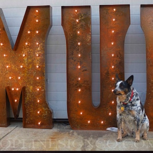 Custom Signs,large Marquee Letters, XXL Marquee Letters, Giant Marquee ...