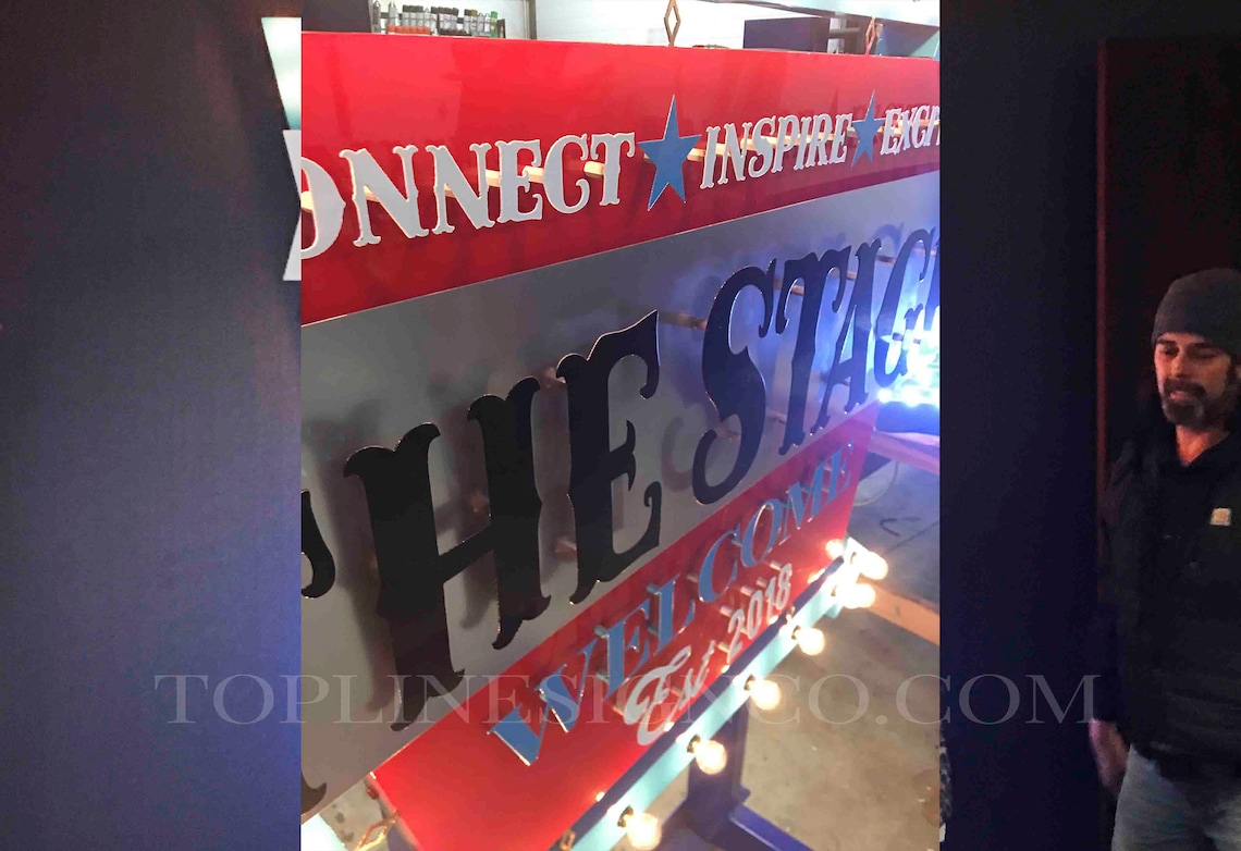 Logo Signs Custom Marquee Sign custom signs Business sign | Etsy