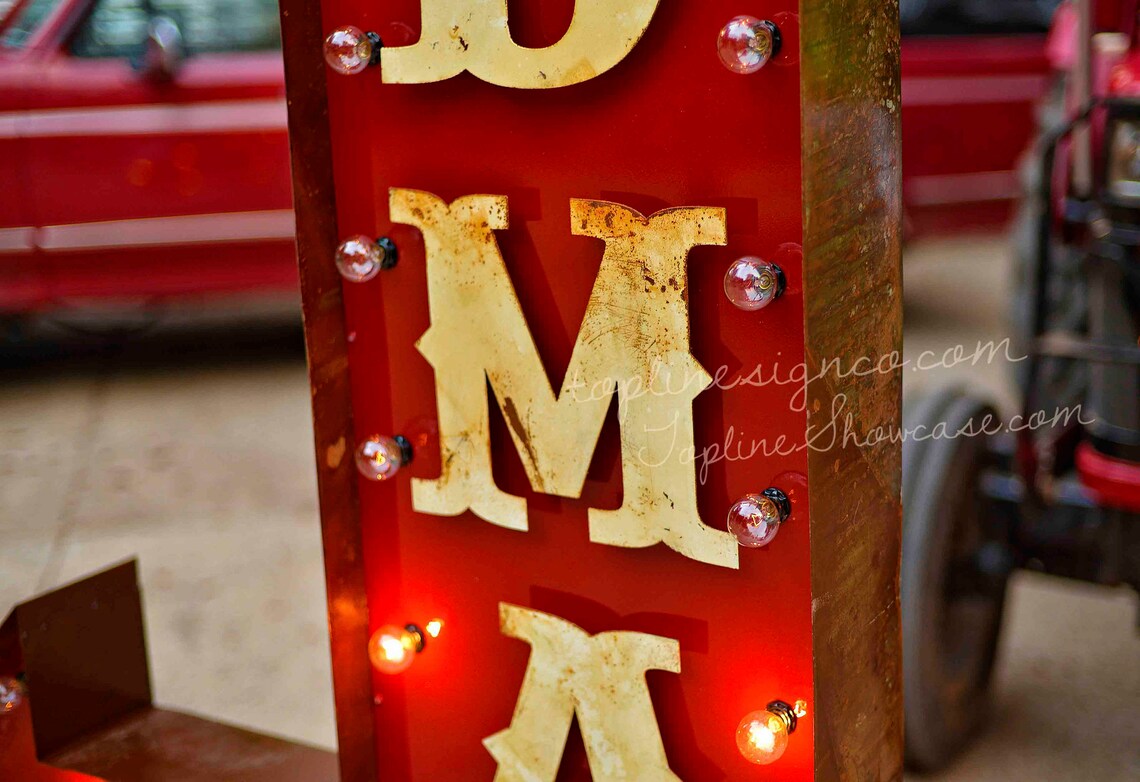 Neon Signs Neon Custom Signs Double Sided Vintage Style | Etsy