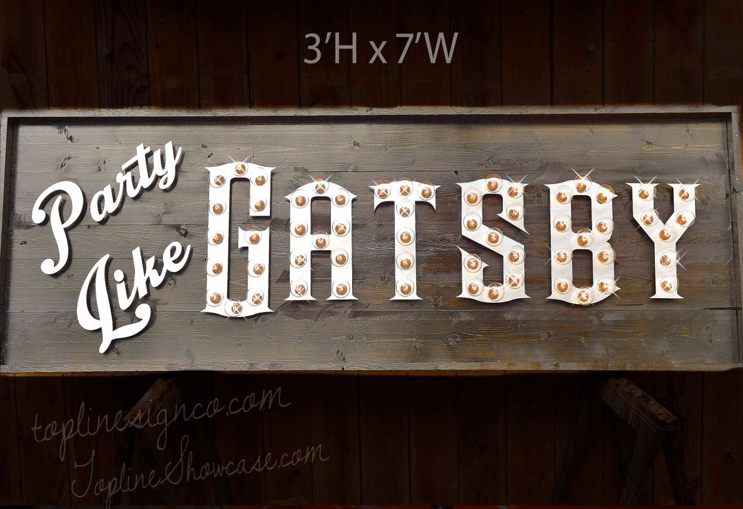 Custom Marquee Sign, Custom Signs, Business Sign, Venue Sign, Marquee ...