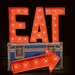 Powder Coated Eat Letter Package, Eat Sign, Cafe Sign, Lighted MARQUEE ...