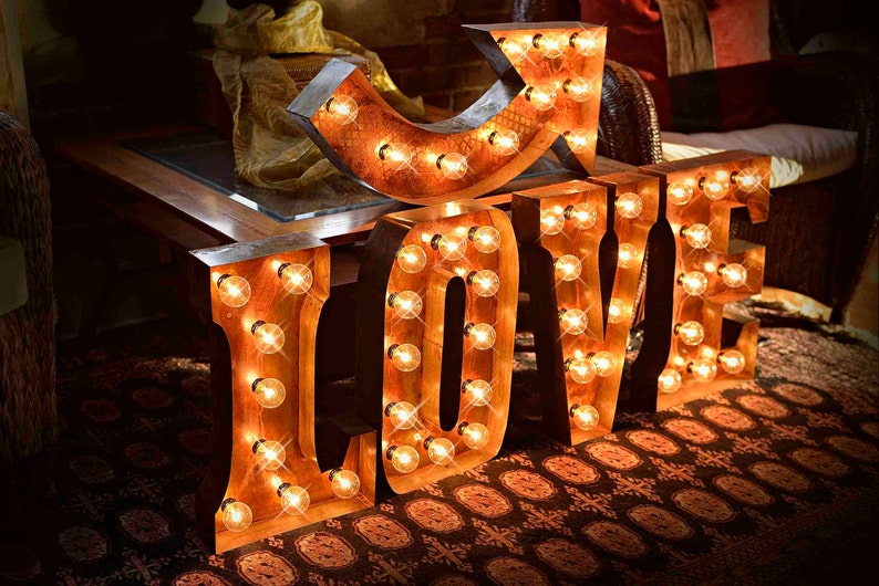 36 Love Marquee Package Marquee Letter Marquee Light - Etsy