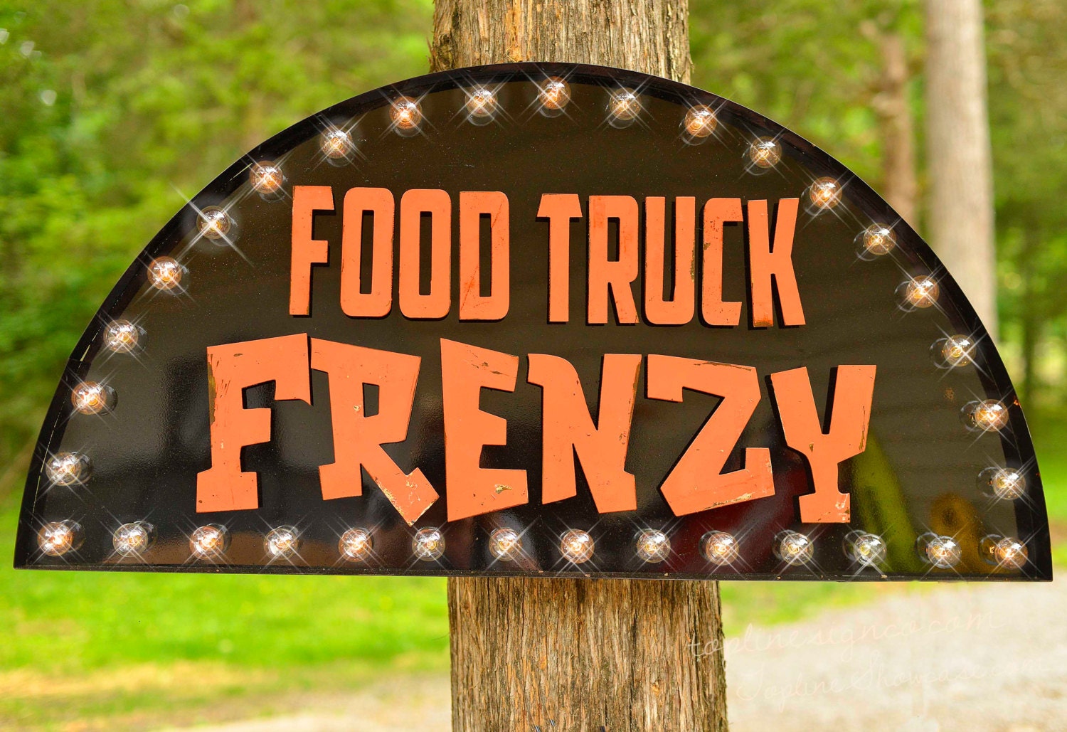 Truck Topper Sign Marquee Food Truck Signs Vintage Style | Etsy