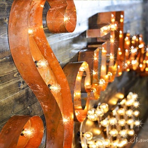 Custom Reserved Listing Marquee Sign 4'x10' Custom Signs, Business Sign ...