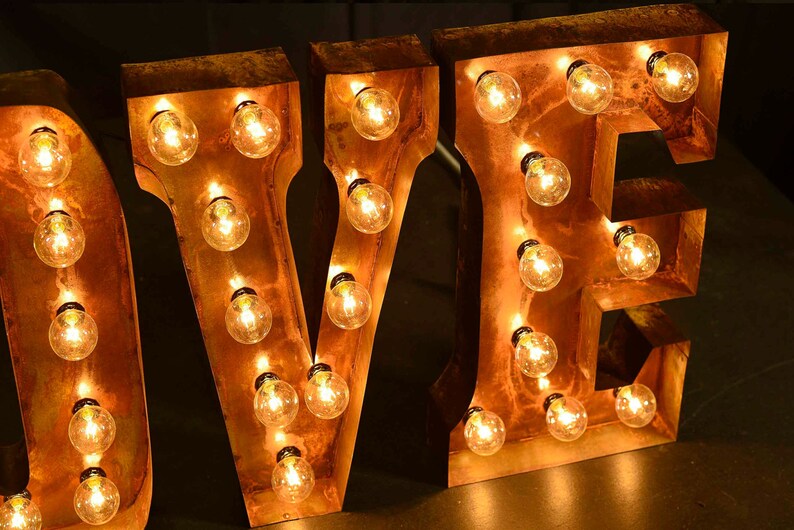 36" Love Marquee Package, Marquee Letter, Marquee Light, Carnival ...