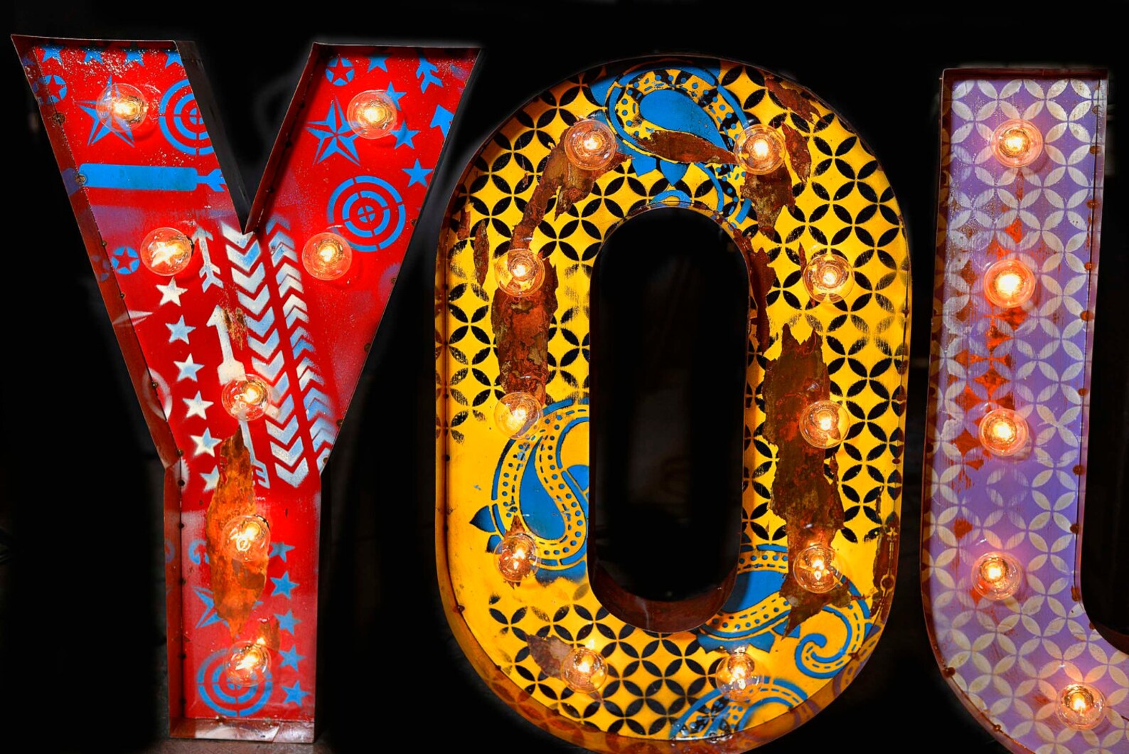 Marquee Letter Lighted MARQUEE SIGN Marquee Light Marquee - Etsy