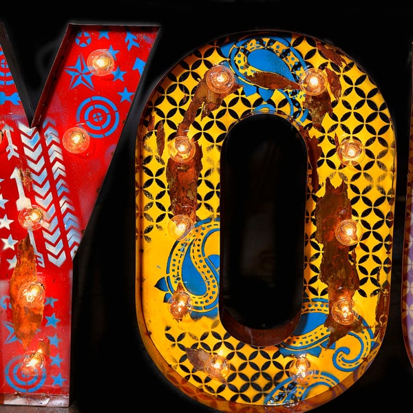 Vintage Sign Letter - Etsy