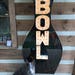 LED Backlit Marquee Bowling Pin, Bowling Lighted Metal MARQUEE SIGN ...