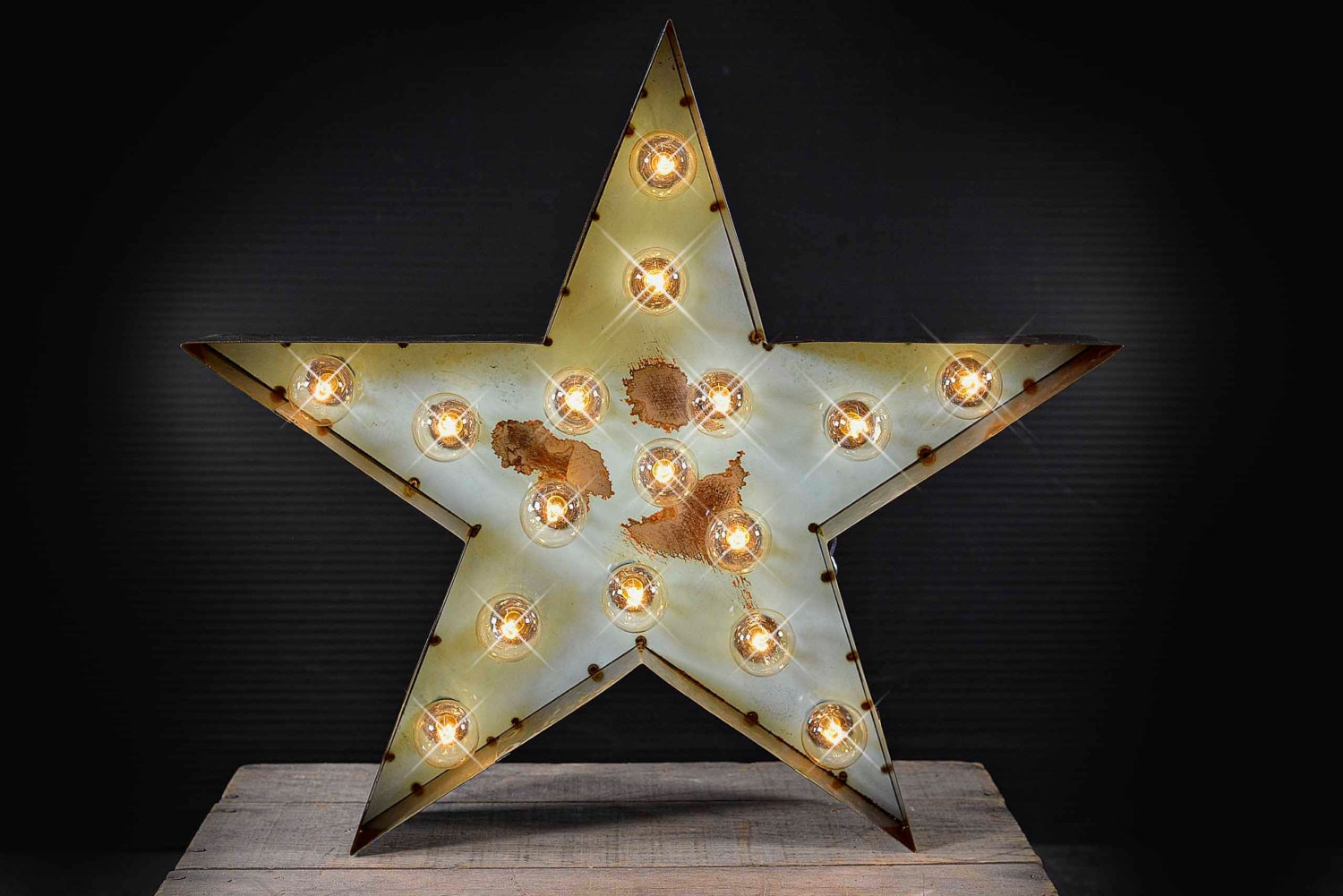 Vintge Style Marquee Sta Show in Soft Blue, Marquee Star, Marquee ...