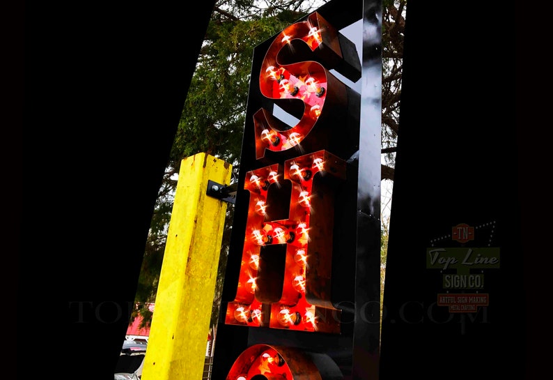 SHOP Blade Sign Neon Signs Marquee Sign Retail Sign - Etsy