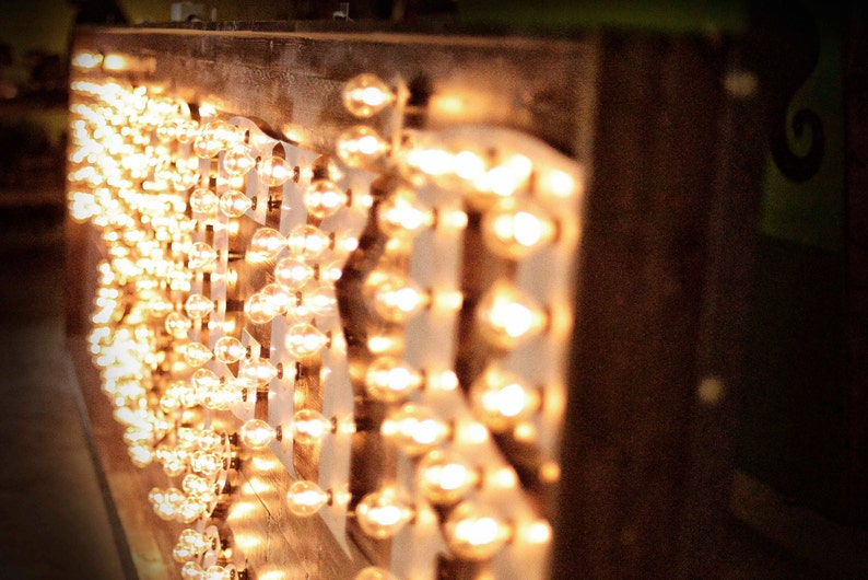 Custom Reserved Listing Marquee Sign 8'x20' Custom - Etsy