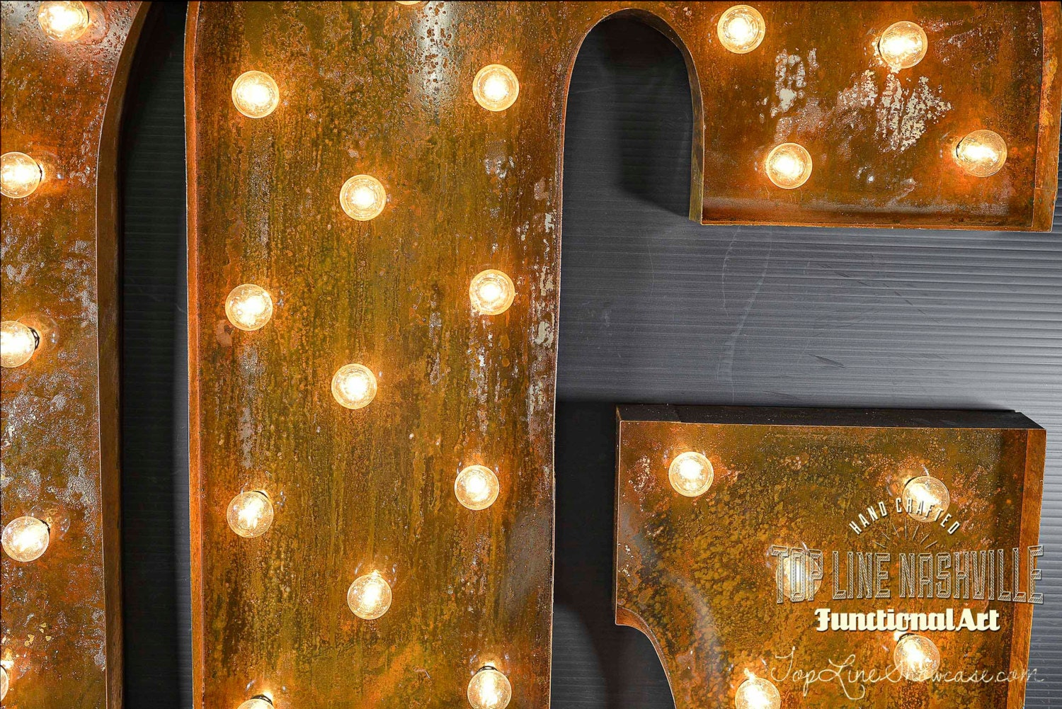 ONE 5' Marquee Stage Letter With Road Case Options, XXL Marquee Letters ...