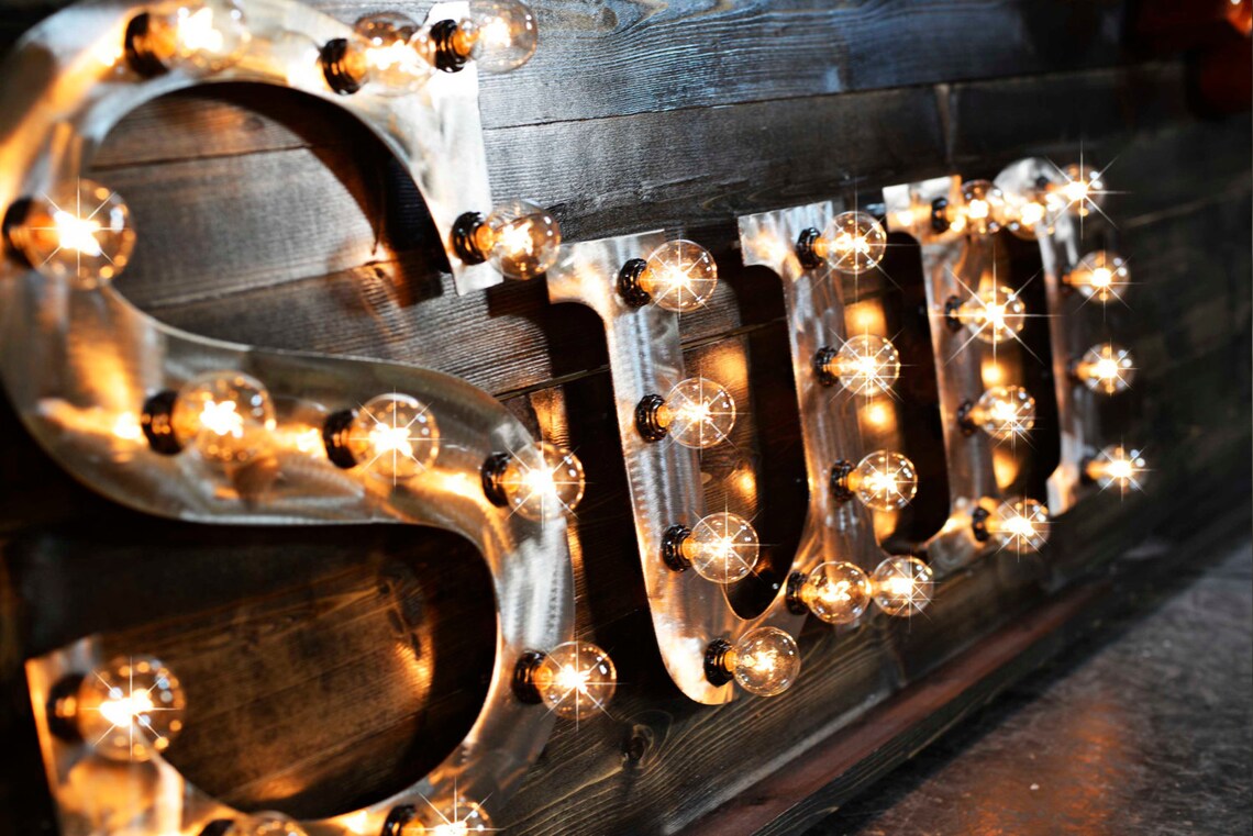 Custom Reserved Listing Marquee Sign 4'x10' Custom - Etsy