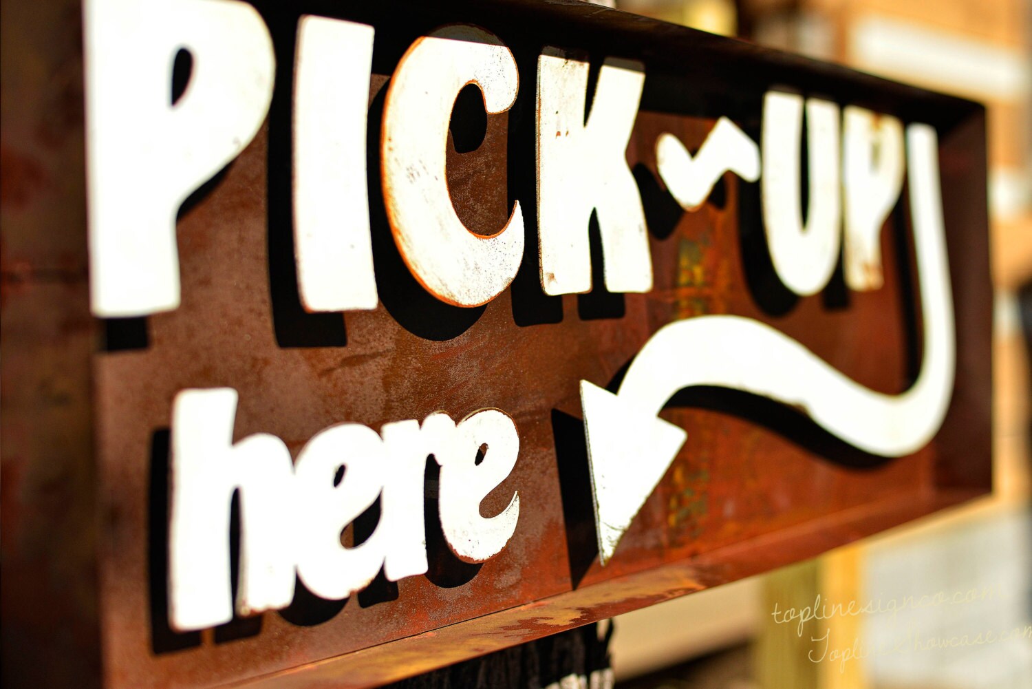 Neon Signs Neon Pick up Here Marquee Sign Metal MARQUEE | Etsy