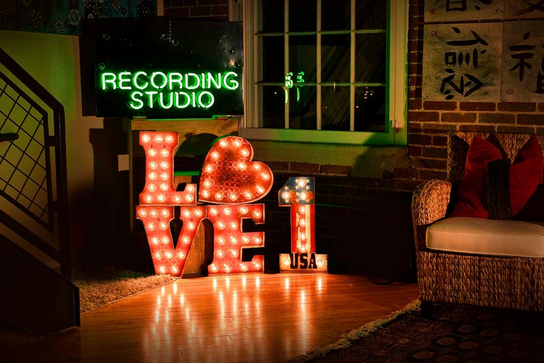 Marquee Letter, Marquee Sign, Lighted Metal MARQUEE SIGN, Marquee ...