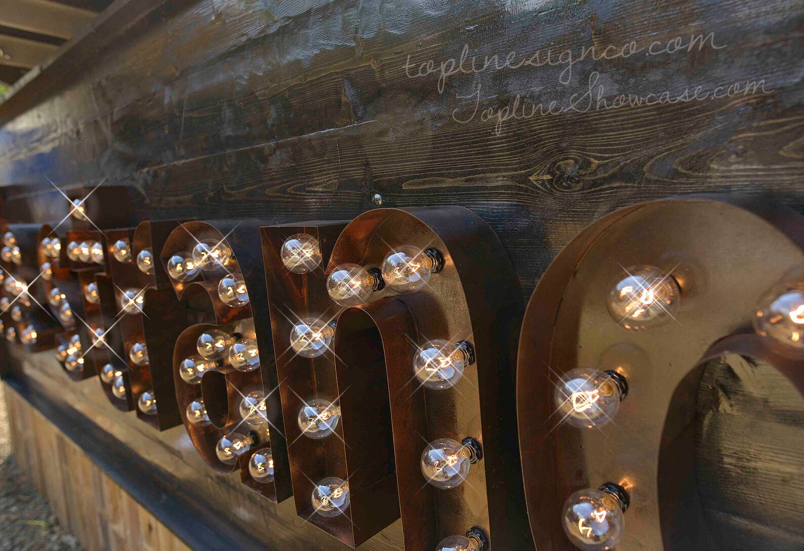 Custom Marquee Sign Custom Signs LIGHTED METAL Marquee SIGN - Etsy